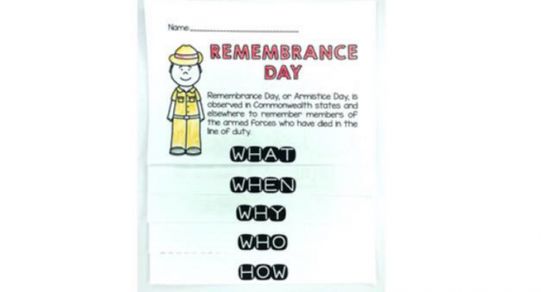 Remembrance Day Activities in the Classroom - Mrs Strawberry