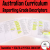 Foundation HEALTH AND PHYSICAL EDUCATION Australian Curriculum ...