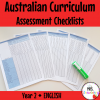 Year 2 ENGLISH Australian Curriculum Assessment Checklists - Mrs ...