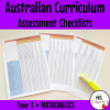 Year 3 MATHEMATICS Australian Curriculum Assessment Checklists - Mrs ...