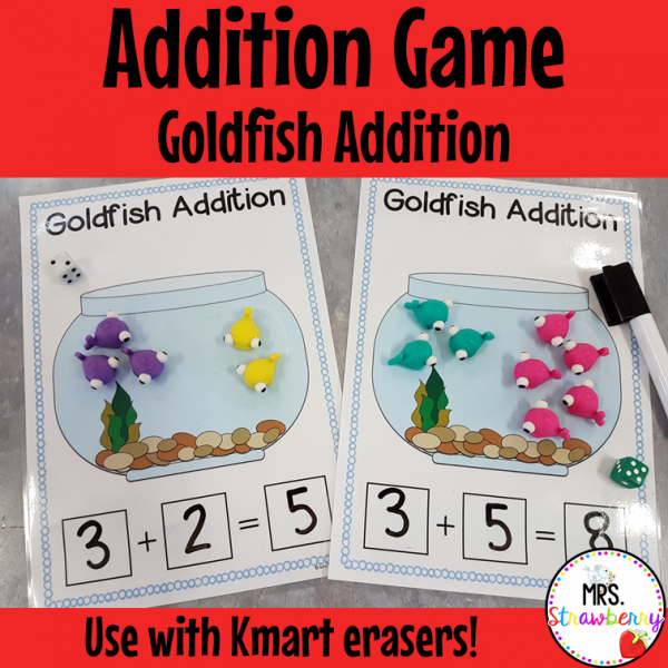 Pizza Addition Activity - Mrs. Strawberry - addition practice game