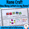 Name Practise Activity - Mrs. Strawberry
