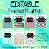 Teacher Planner Editable - Mrs. Strawberry