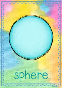 Watercolour 3D Shape Posters - Mrs. Strawberry - Shape Review