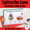 Christmas Subtraction Activity - Mrs. Strawberry