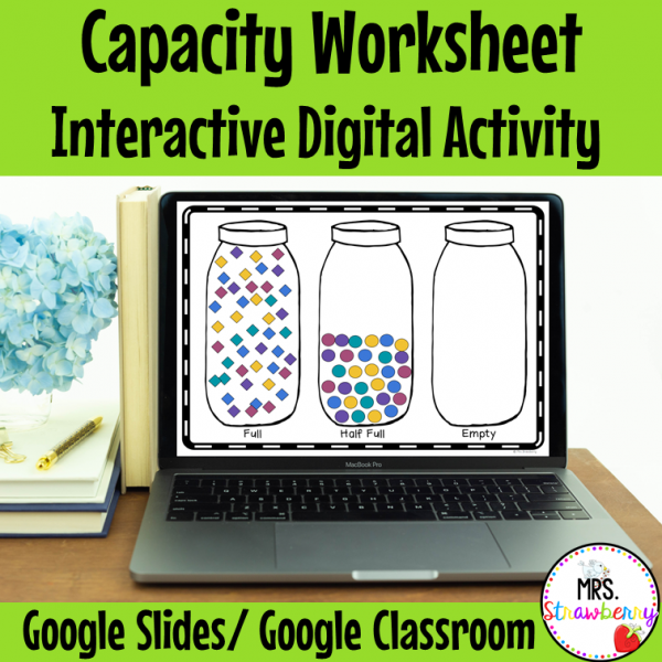 Digital Capacity Worksheet For Google Slides and Google Classroom - Mrs ...