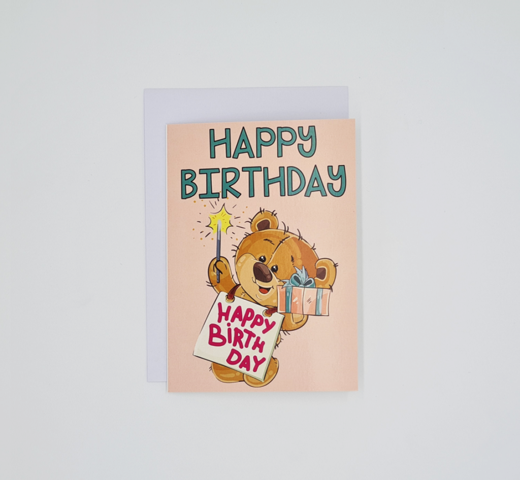 Happy Birthday Card for Students: Style #1 - Mrs. Strawberry